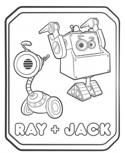 20 Printable Rusty Rivets Coloring Pages